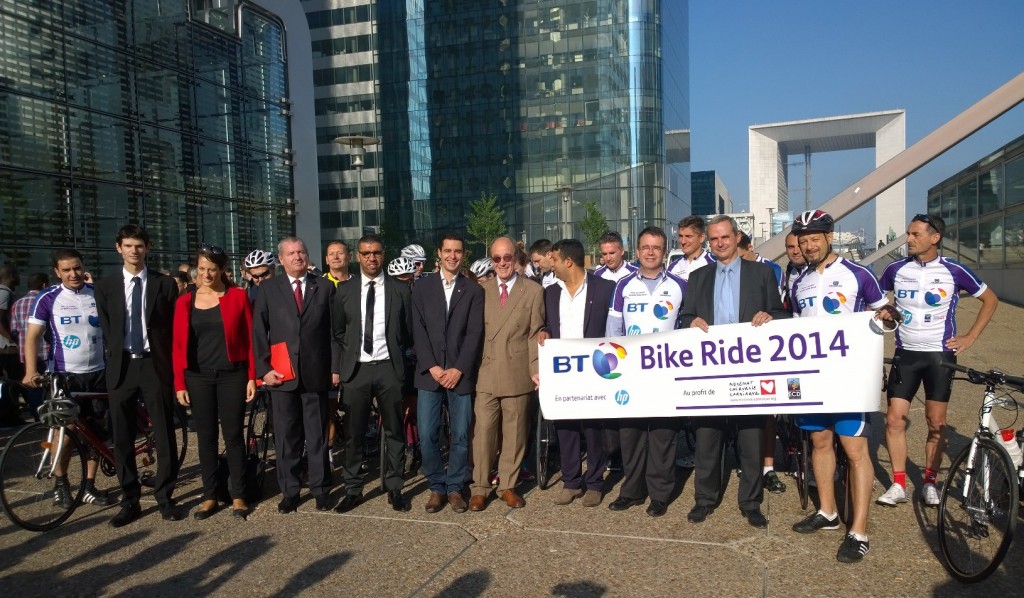 BT Bike Ride : plus de 7 000€ collectés pour ECD ! | Association ECD ...